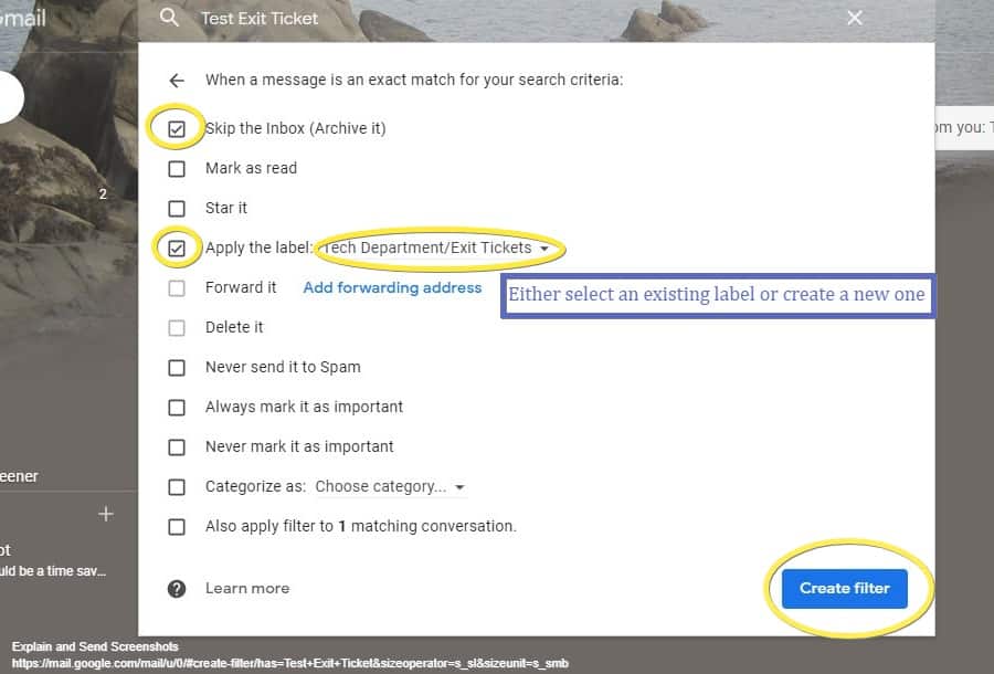 Manage Your Inbox with Filters – P-CCSK12 Tech