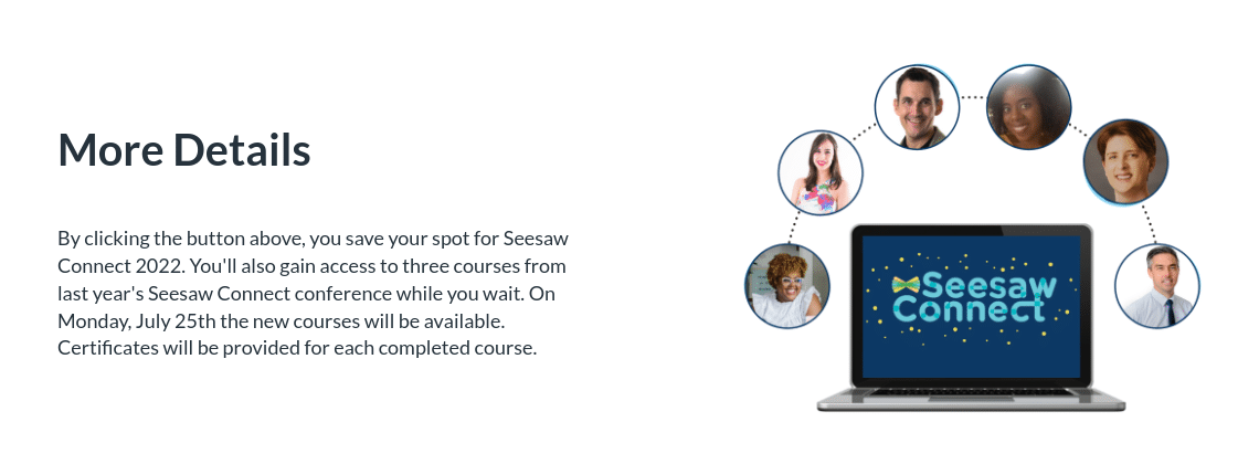 Seesaw’s Monthly Feature Update Report AND Seesaw Connect – P-CCSK12 Tech