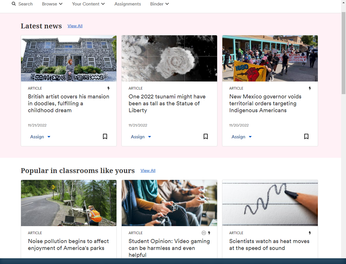 Newsela – P-CCSK12 Tech