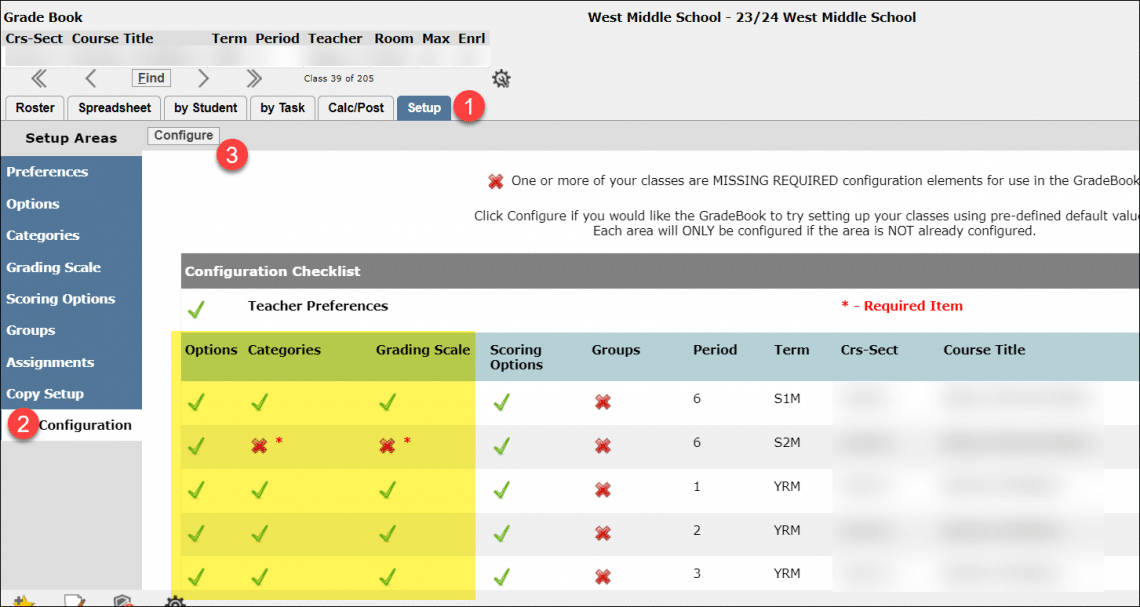 Action Required: MiStar Gradebook SetUp – P-CCSK12 Tech