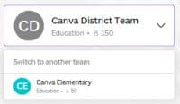 Canva for Education School Teams – P-CCSK12 Tech