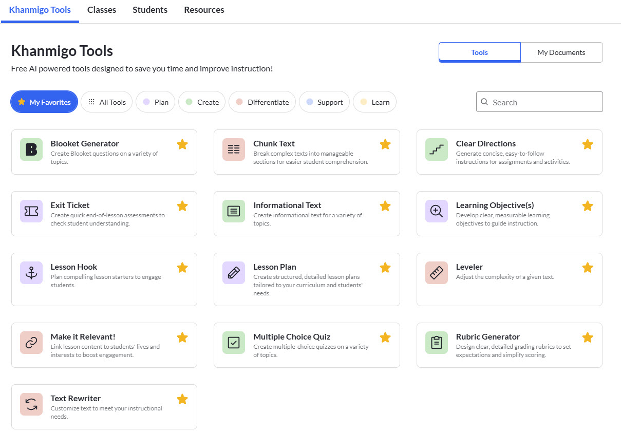 Khanmigo Teacher Tools Introduces Blooket Question Generator – P-CCSK12 ...